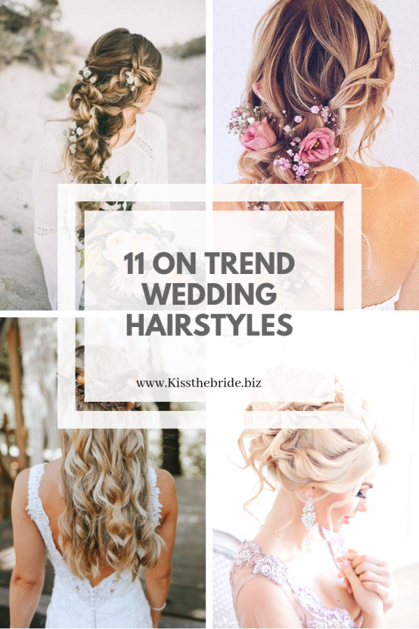 11 Unique Bridal Hairstyles and Ideas ~ KISS THE BRIDE MAGAZINE
